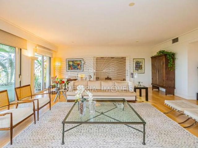 Cidade Jardim | Apto sofisticado | Com quatro suítes | 648 m² | Vista espetacular para o parque!