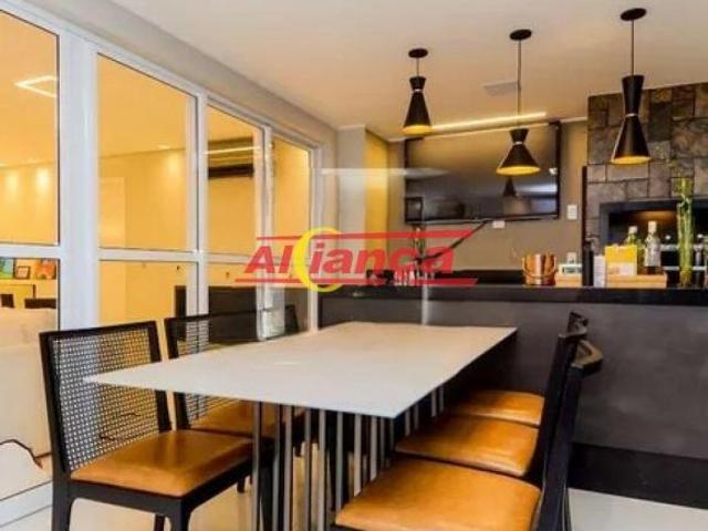 CIDADE MAIA / 3 SUITES /3 VAGAS / LINDO / 154 M2 / TER.GOURMET ANDAR ALTO ! VISTA LIVRES/ 1.690 MIL