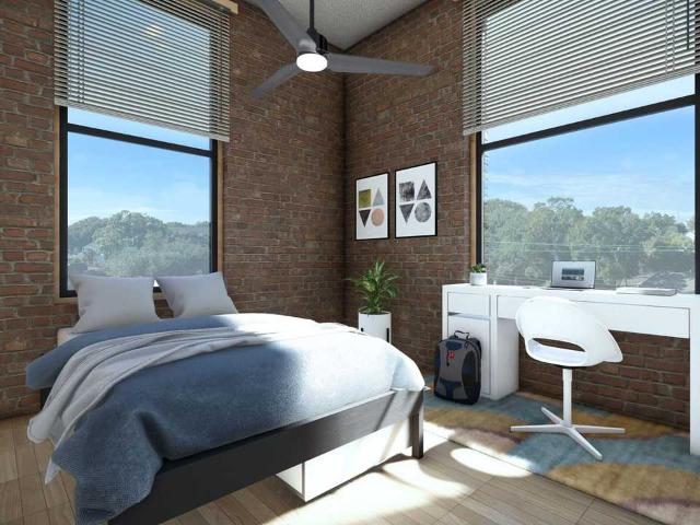 Cigar Lofts Student Housing 4 Bedroom Apartment for Rent at 2111 N Albany Ave, Tampa, FL 33607 Old West Tampa
