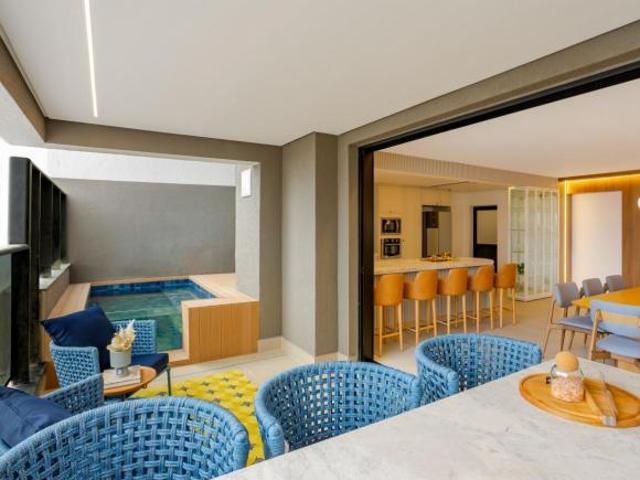 City Atmos 205m² 3 suítes com piscina privativa e decorado