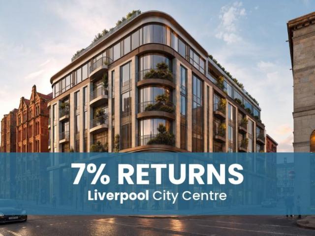 City Living Liverpool Apartment – 7% Rental Yields | High Yield Investment Investment only
