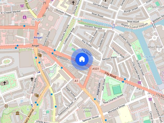 City Road, Angel, Islington, London, EC1V