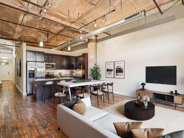 City View Lofts 1 Bedroom Apartment for Rent at 15 N Chenevert St, Houston, TX 77002 Downtown Houston