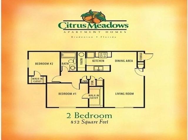 Citrus Meadows Apartments 1 Bedroom Apartment for Rent at 1591 19th Street Ct E, Samoset, FL 34208 Samoset