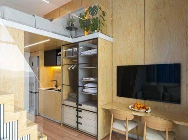 Civitas Studio Plex 20m² Open Space c/ sacada no Centro Cívico