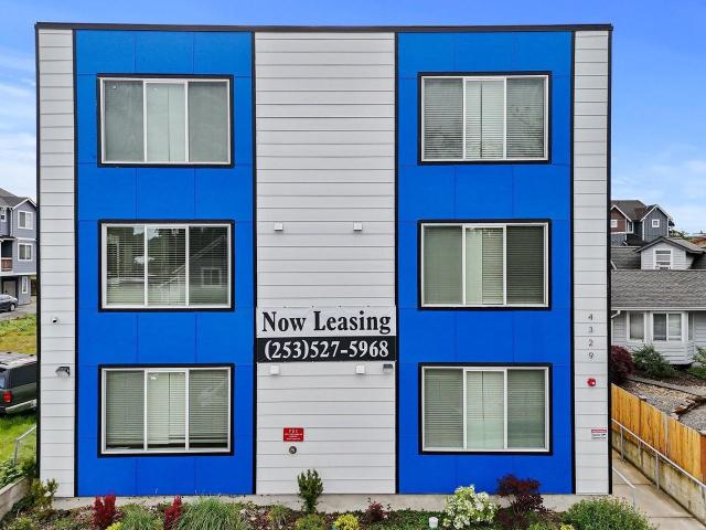 CJV Blue 4329 1 Bedroom Apartment for Rent at 4329 S Puget Sound Ave, Tacoma, WA 98409 South Tacoma