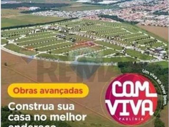 COMVIVA PAULÍNIA – LOTES A PARTIR DE 200 M² EM BAIRRO PLANEJADO NO JOÃO ARANHA