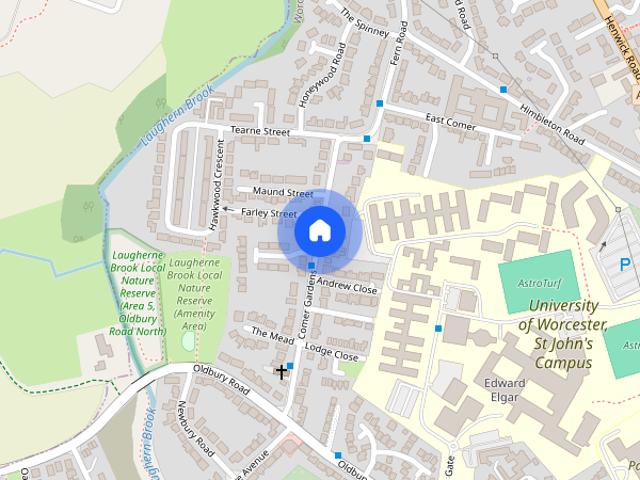 Comer Gardens, Worcester, WR2