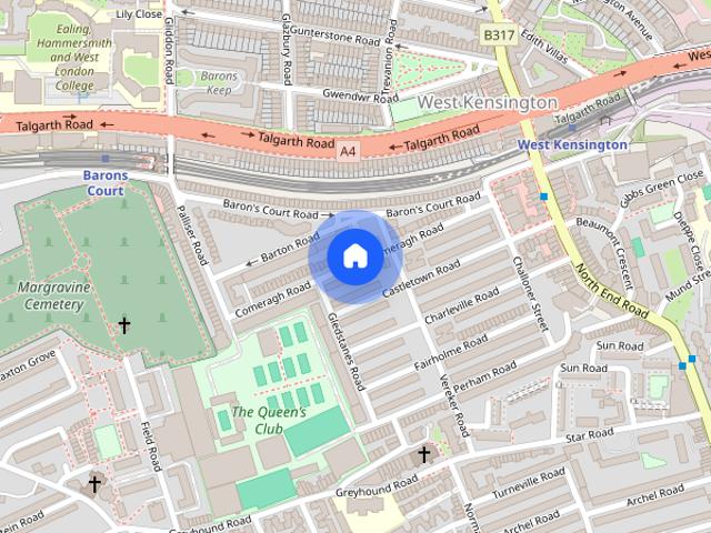 Comeragh Road, West Kensington, London, W14