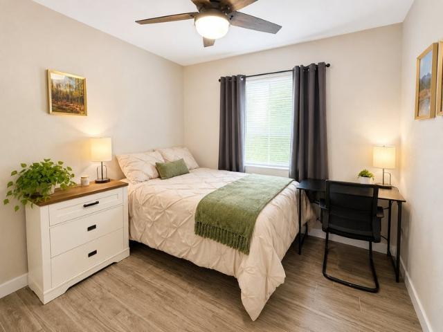 Comfortable Furnished Room with Shared Bath and B