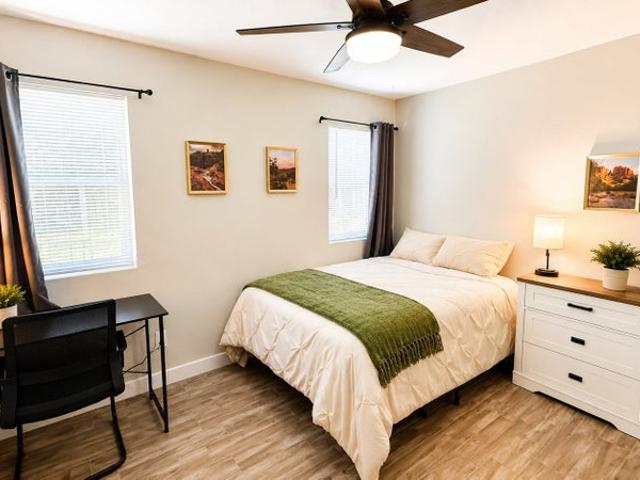 Comfortable Furnished Room with Shared Bath and B