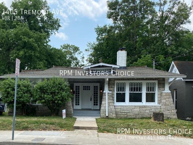 Historic 3 4 bdrm /1.5 bath near Music Row