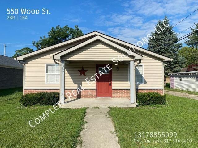 COMING SOON: 2 Bedroom/1 Bath located at 550 Wood St. in Greenfield, IN