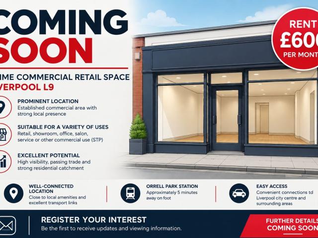 Commercial, Coming Soon, Moss Lane, Orrell Park