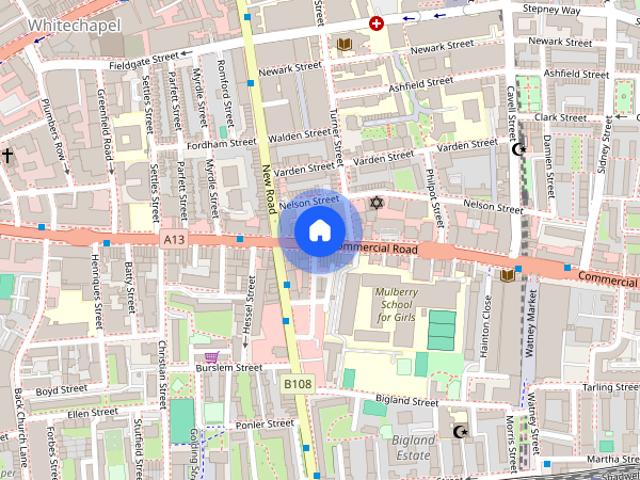 Commercial Road, Aldgate, London E1