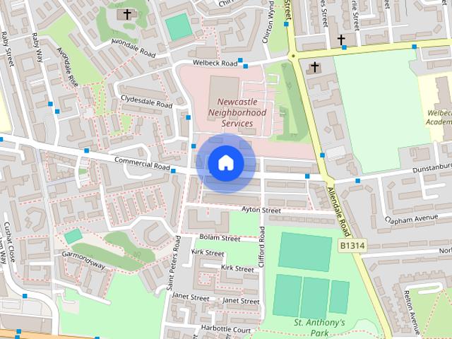 Commercial Road, Byker, Newcastle upon Tyne, Tyne and Wear, NE6 2ED