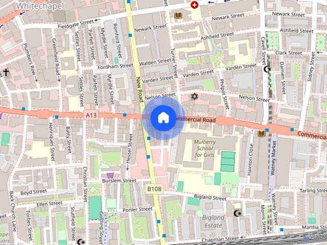 Commercial Road, Whitechapel, E1 2JY