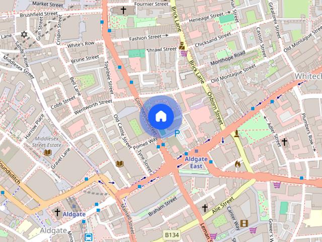 Commercial Street, Aldgate, London, E1