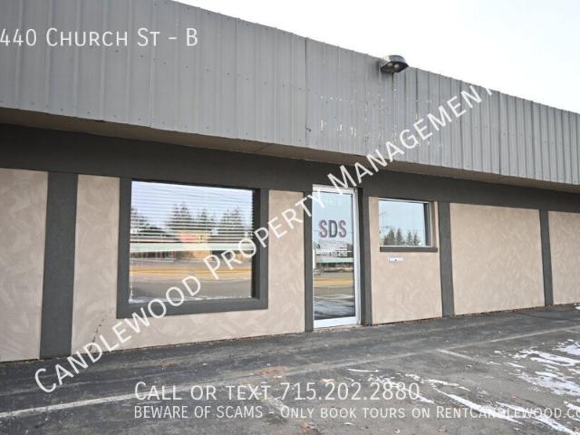Commercial Space Located off of Church Street Available July 1st!