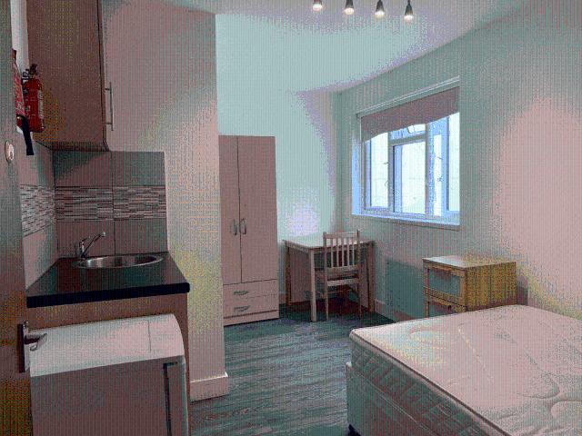 Compact size studio flat for single person high road ilford