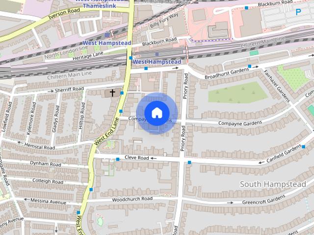 Compayne Gardens, West Hampstead, London