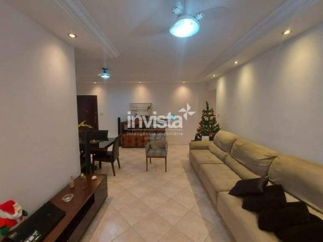 Comprar apartamento com 3 quartos na Ponta da praia em Santos