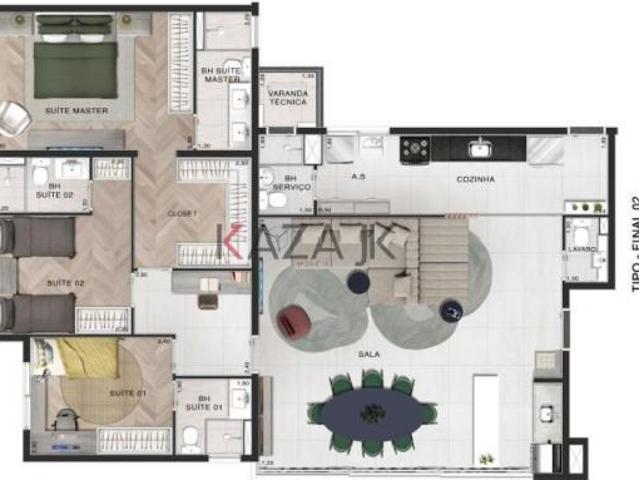 Oportunidade: Comprar/vendo/permuto: Apartamento `a venda, novo, alto padrão no Authoria, Santa Tere