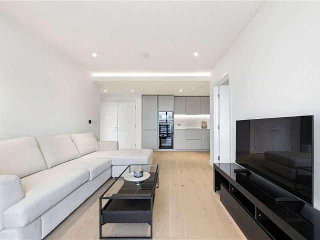 Comprising two double bedrooms, an open plan living area and kitchen boasting stunning views, and a modern shared bathroom