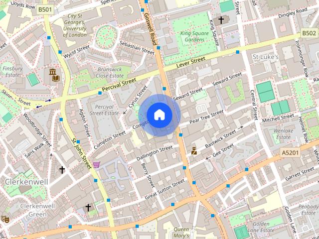 Compton Street, London, EC1V