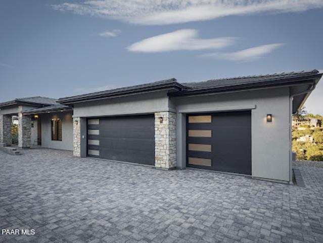 Contemporary house with terrace