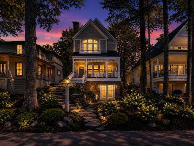Contemporary house with terrace