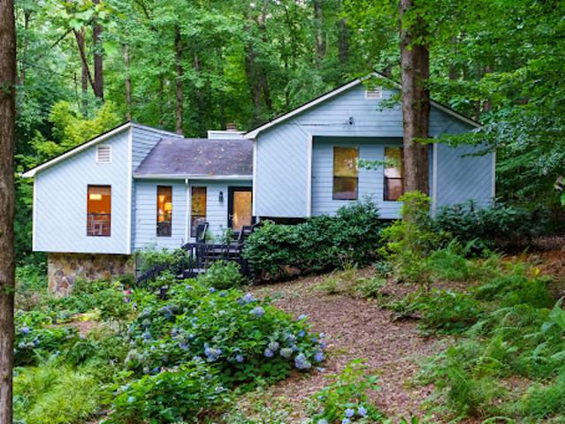 Contemporary house with garden and terrace
