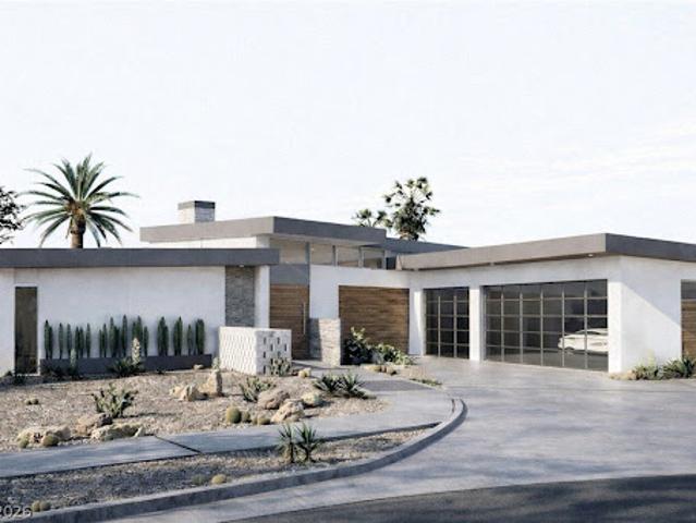 Contemporary house with garden and terrace