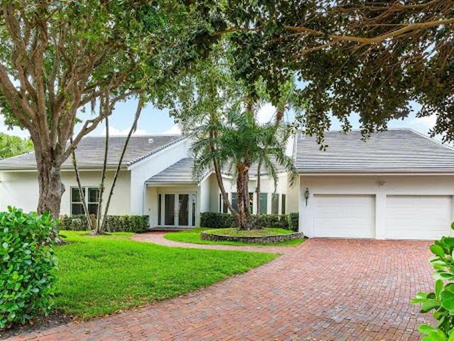 Contemporary house with pool and garden