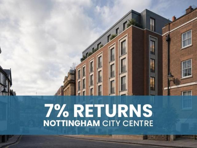 Contemporary Nottingham Apartment – 7% Rental Yields | Strong Income Investmen Investment only