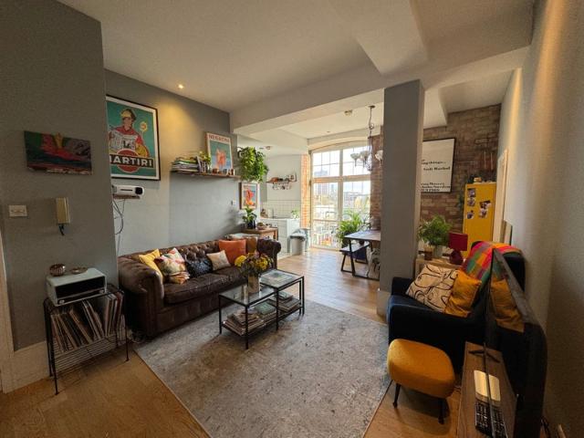 Converted warehouse flat in East London!