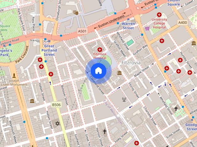 Conway Street, Fitzrovia & Covent Garden