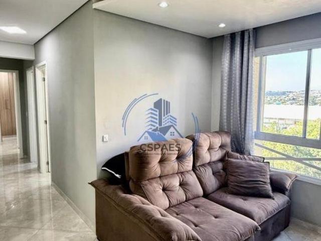 Cond. Nações, apartamento em andar alto, cozinha planejada com cooktop, forno e exaustor, 1 vaga