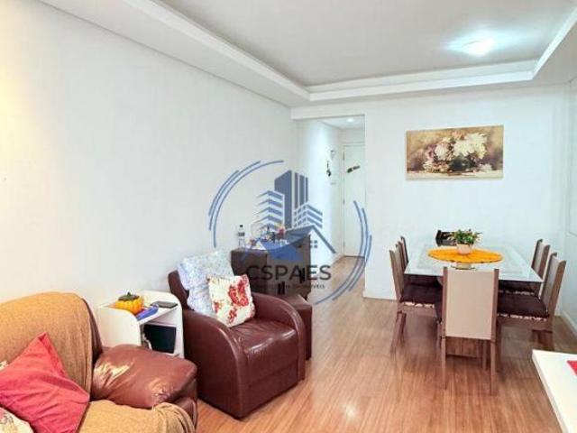 Cond. Nações, apartamento semi mobiliado, andar alto, 3 dormitórios, 2 vagas, cozinha planejada