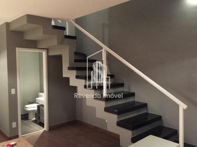 Cond. Brookfield Home Design, Duplex de 89m² com 1 Suíte, 2 banheiros, 1 vaga no Itaim Bibi SP