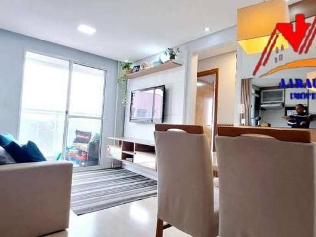 Cond. Ed. Residencial da Granja 60,964 m² / Mobiliado e equipado 3 dorms / 1 suíte, 2 vagas