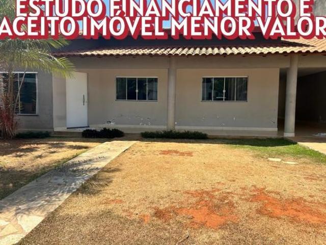 Cond. Império dos Nobres Sobradinho Casa com escritura, estudo financiamento