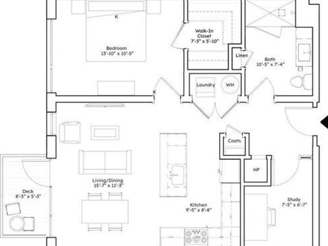 condo with 1 bedroom, Boston MA ES105105041