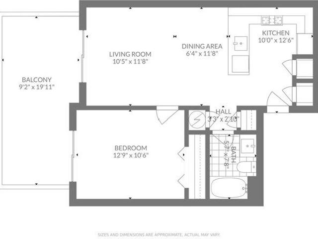 condo with 1 bedroom, Hoboken NJ ES104265394