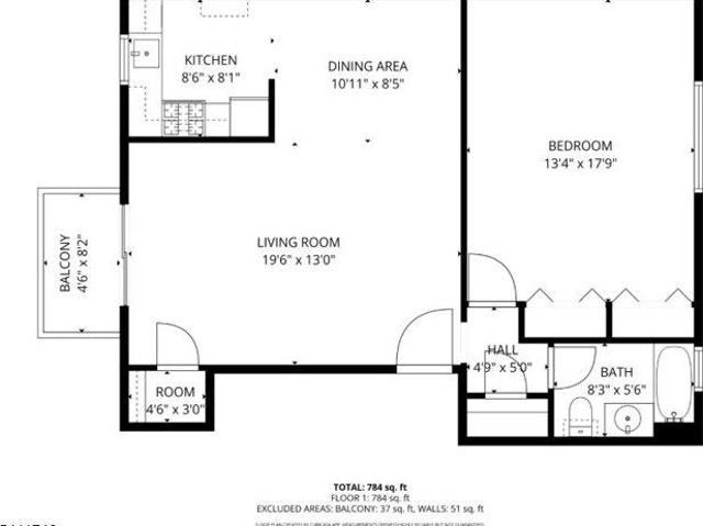 condo with 1 bedroom, Morristown NJ DS102316321