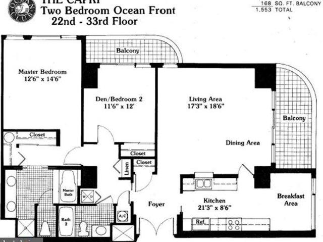 condo with 2 bedroom, Atlantic City NJ DLS101801657