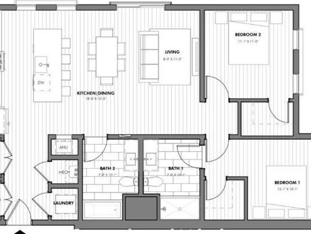 condo with 2 bedroom, Boston MA ES103223391