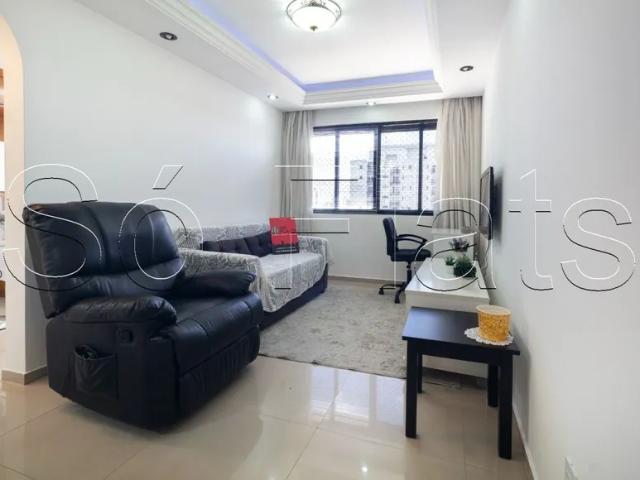 Condomínio Edifício Concorde disponível locação em Moema com 43m² e 1 dorm