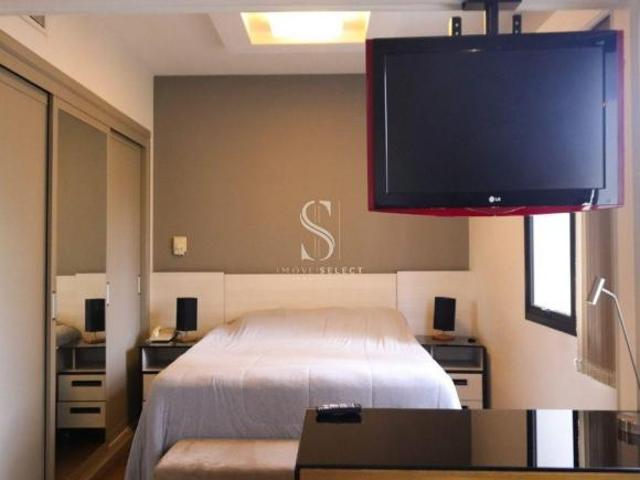 Condomínio Ninety Convention e Residence Service em Jardim Paulista Apartamento com 35m² 1 dormi