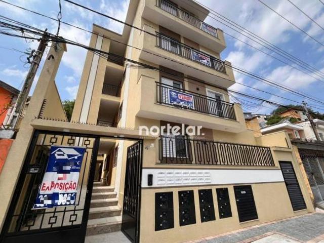 Condomínio novo com 14 apartamentos de 40 a 44, coberturas com 57 metros quadrados de área construíd